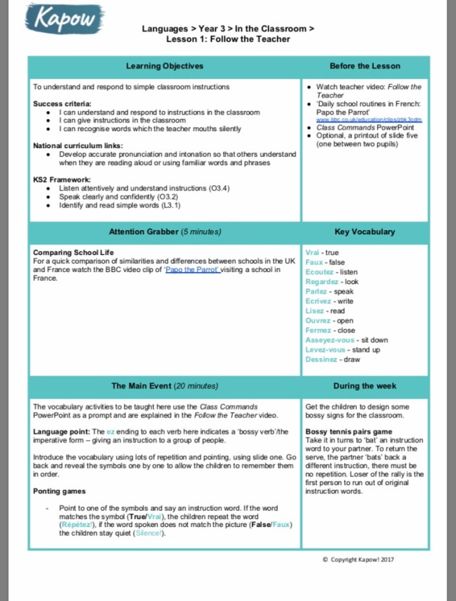 Kapow Primary – Trying to get it right…